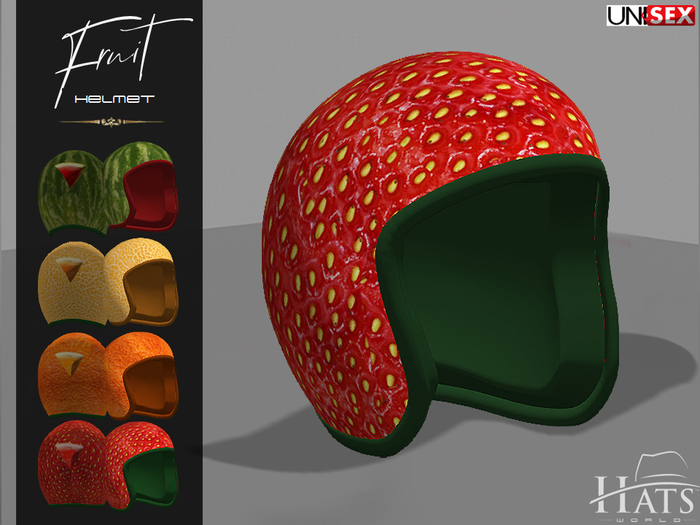 Second Life Marketplace - [HW] FRUITS HELMET